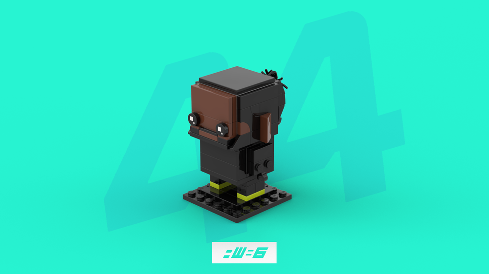 LEGO MOC Lewis Hamilton by aw86fred | Rebrickable - Build with LEGO