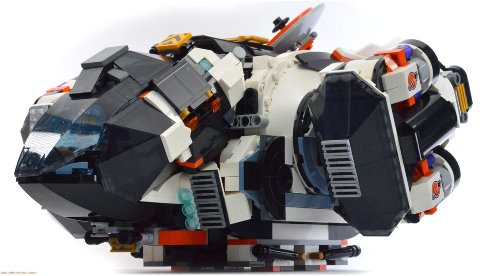 Lego Moc Space Construction Landing Ship By Dorianbricktron