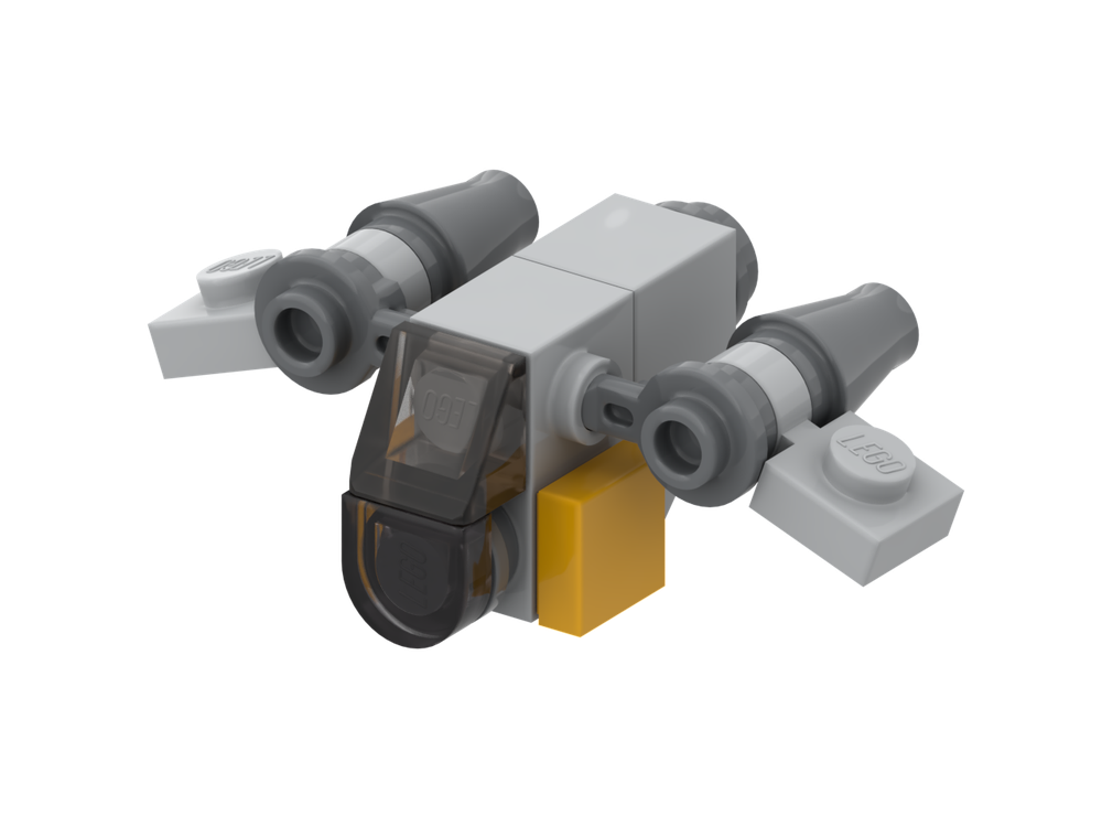 LEGO MOC 75395 Day 22 : Spaceship by Berth | Rebrickable - Build with LEGO