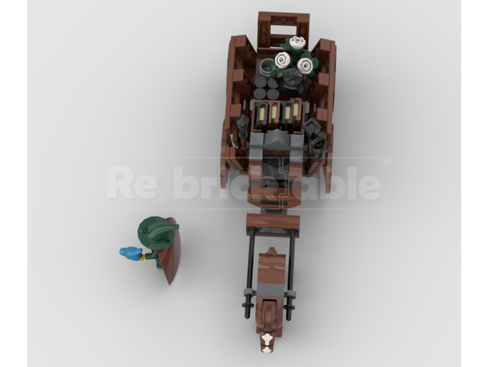 LEGO MOC-207324 Wandering Wizard Cart by Medieval_bricks9424 ...