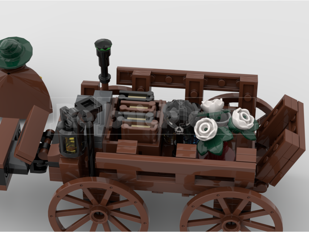 LEGO MOC Wandering Wizard Cart by Medieval_bricks9424 | Rebrickable ...