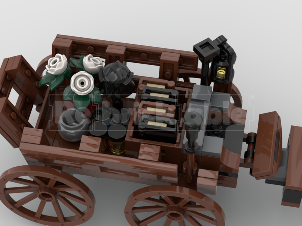 LEGO MOC Wandering Wizard Cart by Medieval_bricks9424 | Rebrickable ...