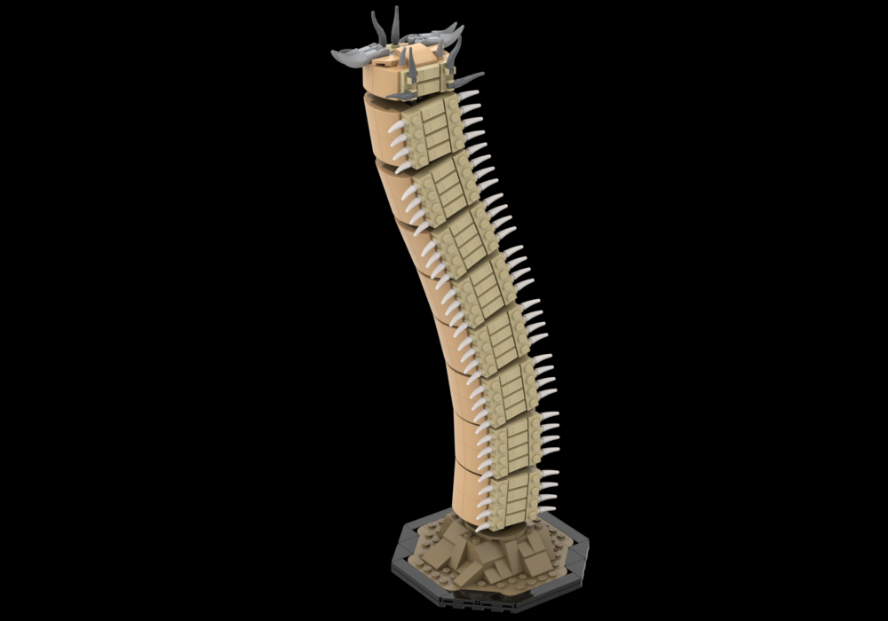 LEGO MOC Bobbit Worm (Eunice aphroditois) by OrchardBuilds ...