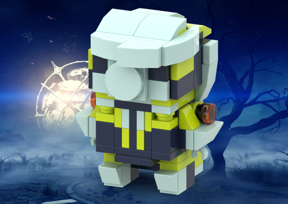 LEGO MOC Warframe Lavos BrickHead by goldengamer72 | Rebrickable ...