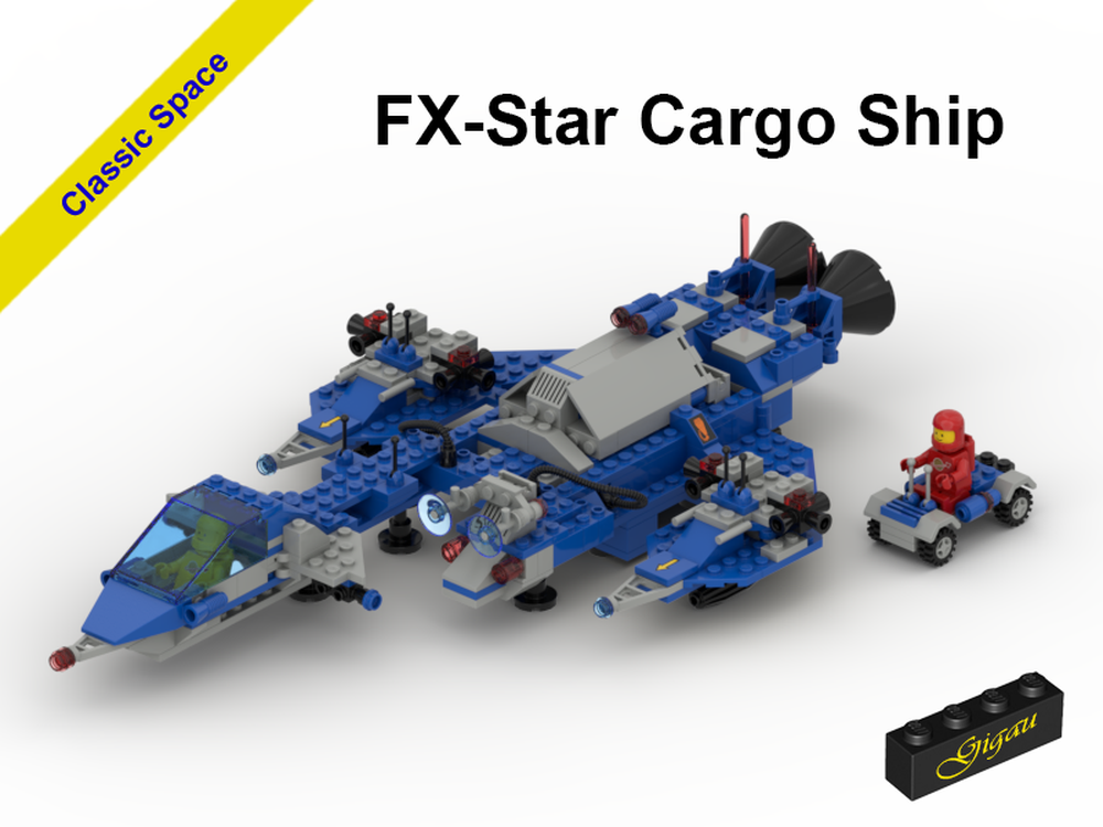 LEGO MOC Obsidian Voyager by gigau | Rebrickable - Build with LEGO