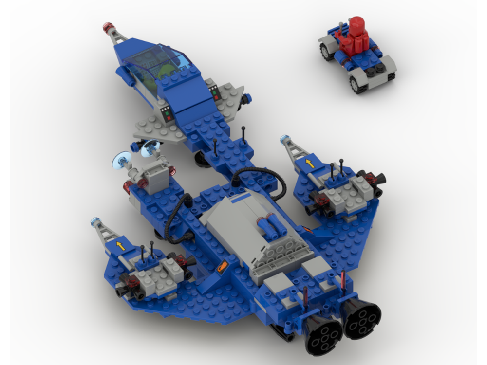 LEGO MOC Obsidian Voyager by gigau | Rebrickable - Build with LEGO