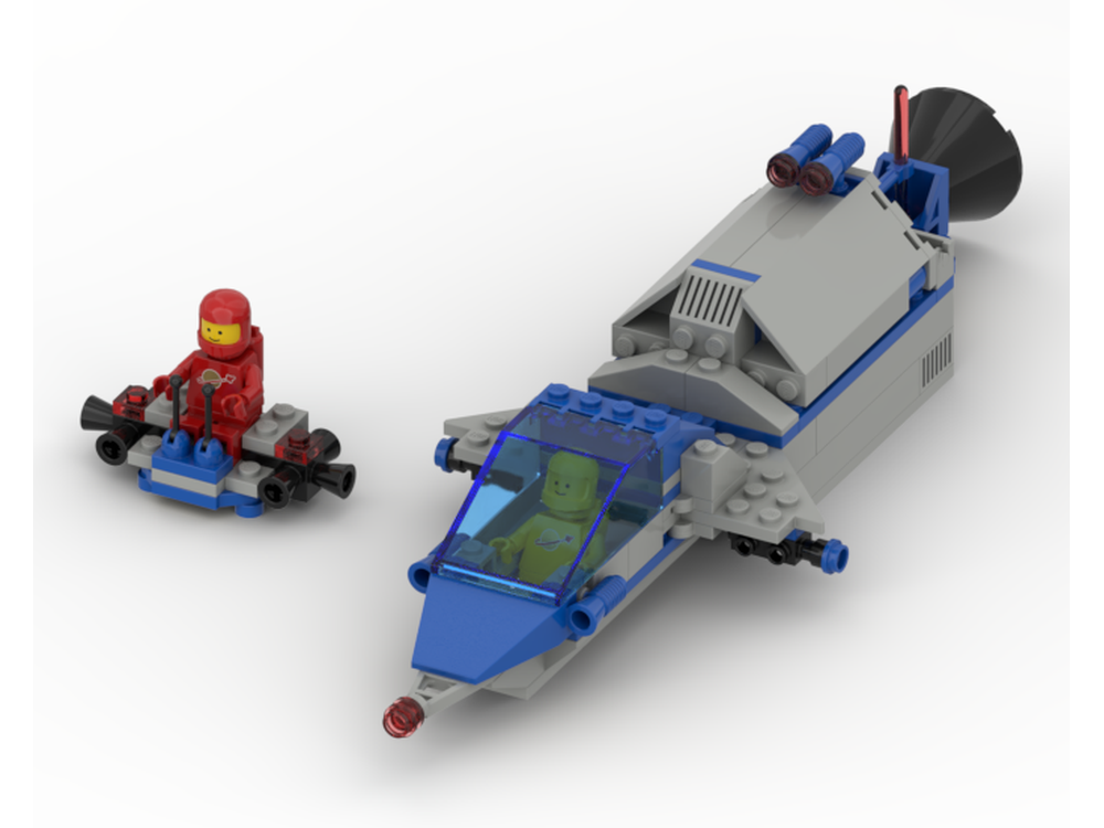 LEGO MOC Obsidian Voyager by gigau | Rebrickable - Build with LEGO