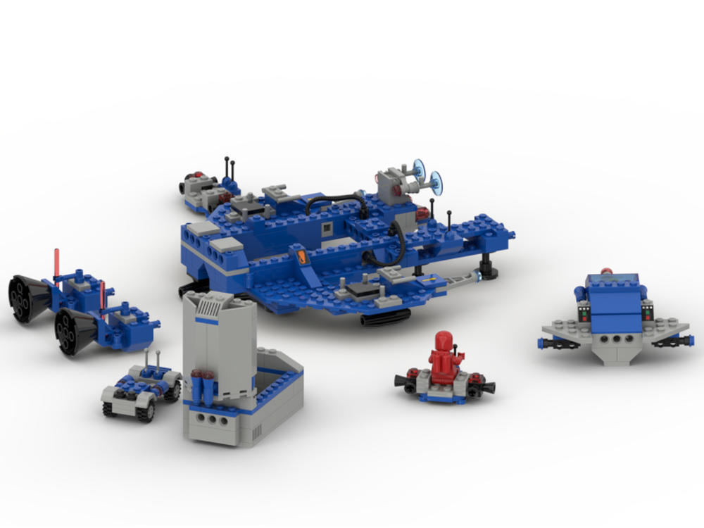 LEGO MOC Obsidian Voyager by gigau | Rebrickable - Build with LEGO
