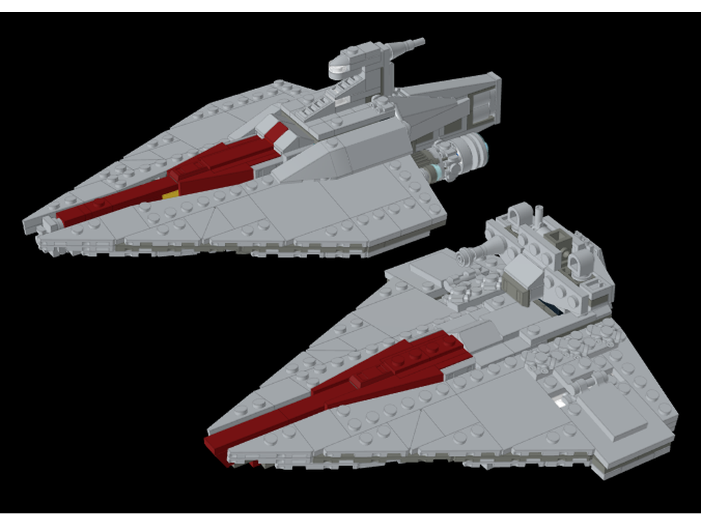 LEGO MOC 75404 Republic Victory Class Destroyer by MasterBrickSeparator ...