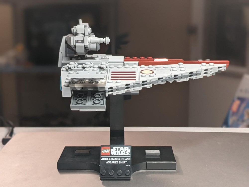 LEGO MOC 75404 Republic Victory Class Destroyer by MasterBrickSeparator ...
