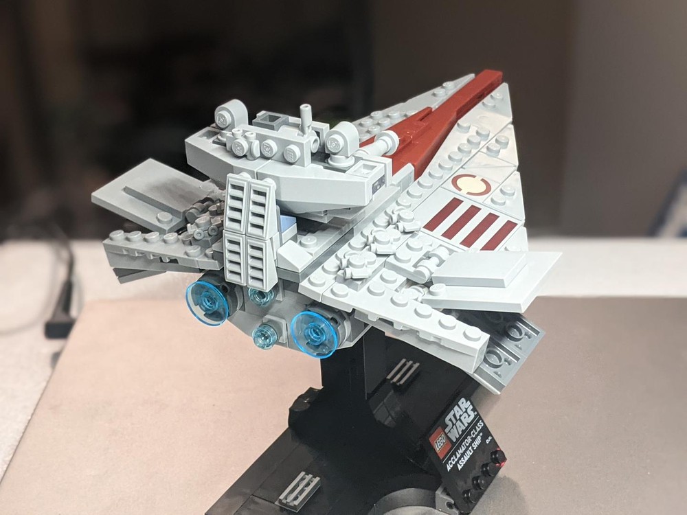 LEGO MOC 75404 Republic Victory Class Destroyer by MasterBrickSeparator ...