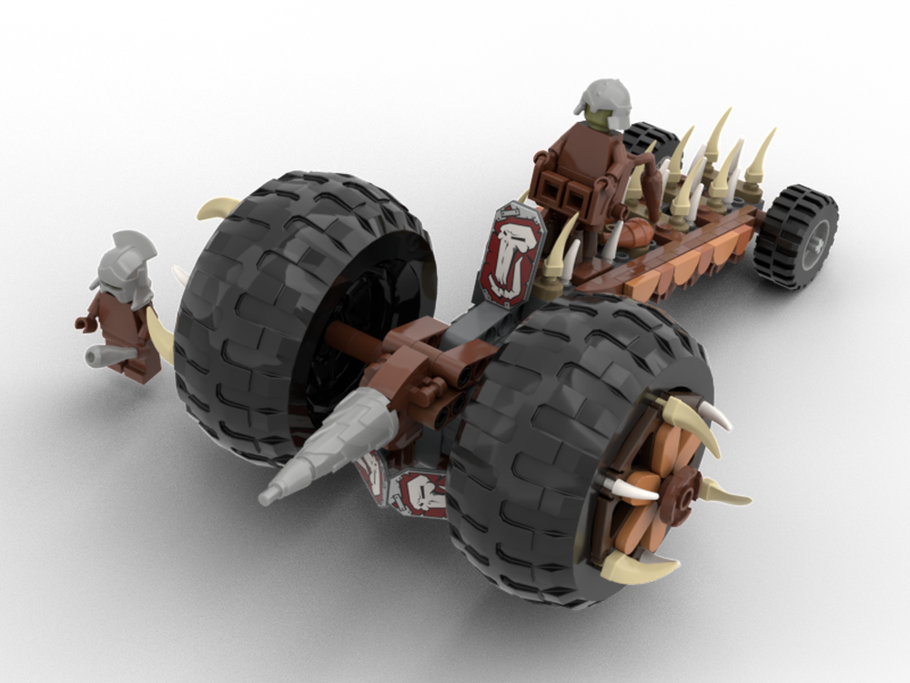 LEGO MOC Functional Troll/Orc Battering Ram by Studs_on_a_Tile ...