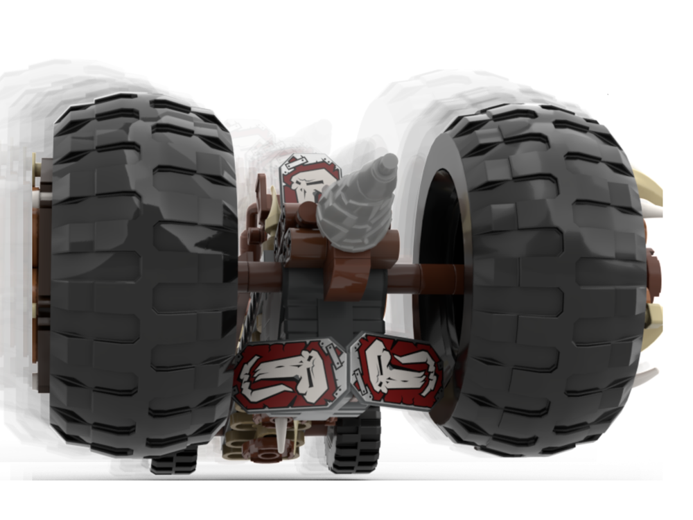 LEGO MOC Functional Troll/Orc Battering Ram by Studs_on_a_Tile ...