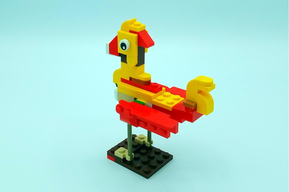 LEGO MOC-207341 30670 Chicken by Nequmodiva | Rebrickable - Build with LEGO