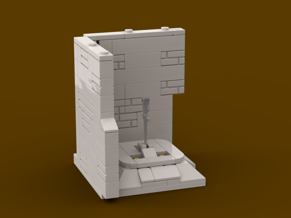 LEGO MOC Zelda and the Temple of Time Habitat by KIrene | Rebrickable ...