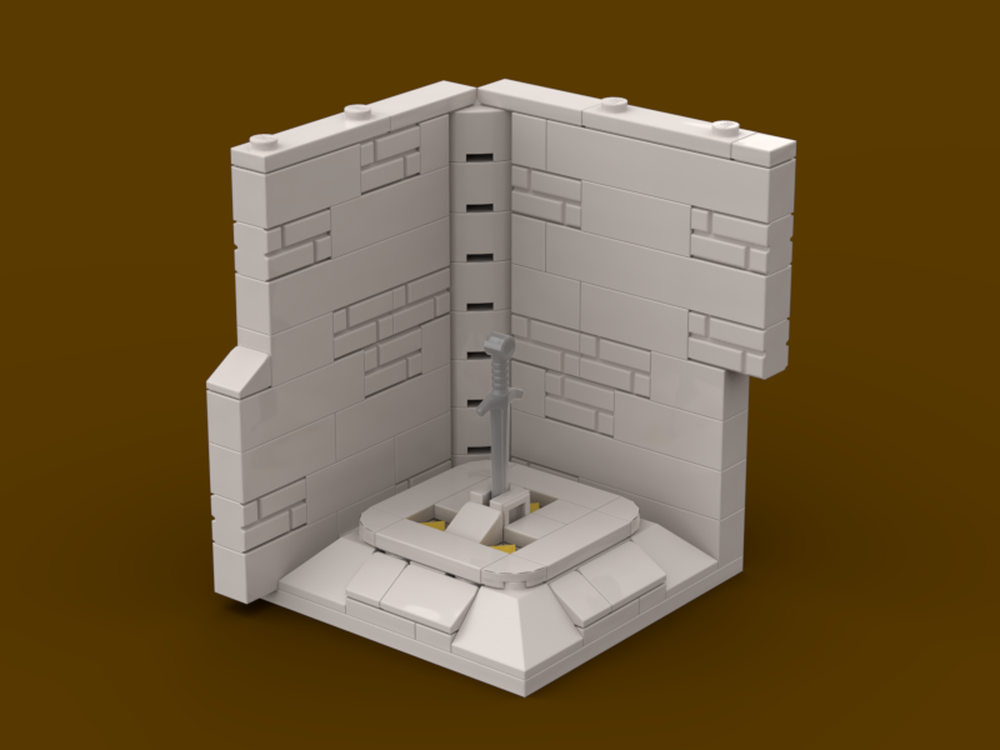 LEGO MOC-207347 Zelda and the Temple of Time Habitat by KIrene ...