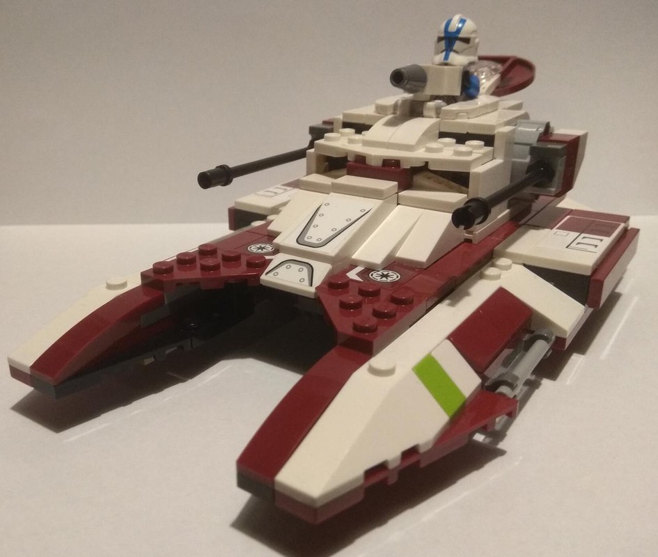 LEGO MOC Republic Fighter Tank TX-130 Mod/Moc 75182 by SpaceBuilds ...
