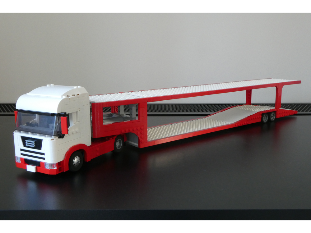 LEGO MOC RC Car Transporter by Leo1 | Rebrickable - Build with LEGO
