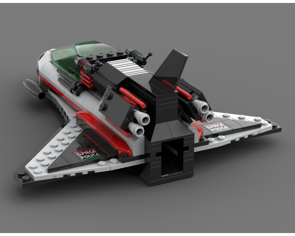 LEGO MOC-207379 Space Police II Shuttle - compatible to 10391 by etamax ...