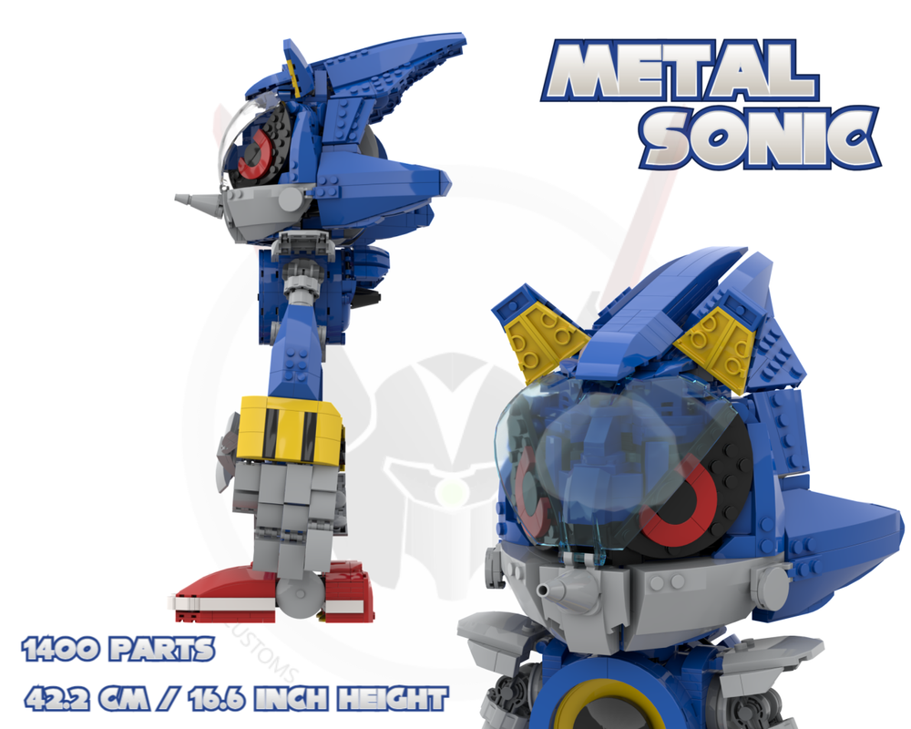 Lego Moc Metal Sonic By Waimaru Rebrickable Build With Lego