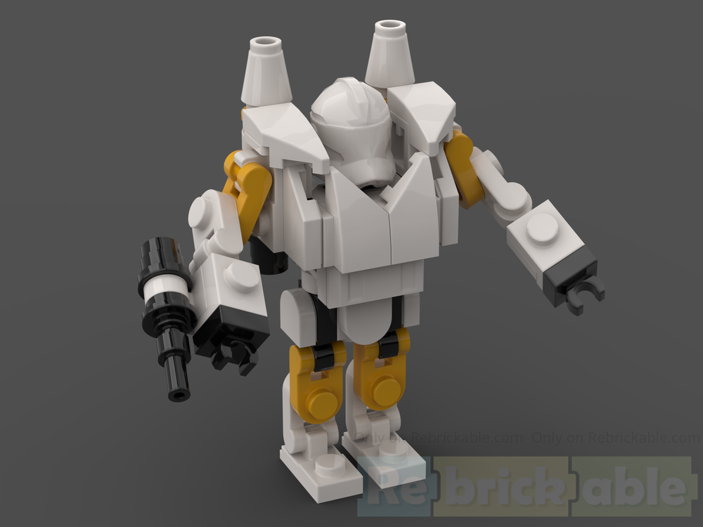 LEGO MOC Blaze Trooper by ThrawnsRevenge | Rebrickable - Build with LEGO