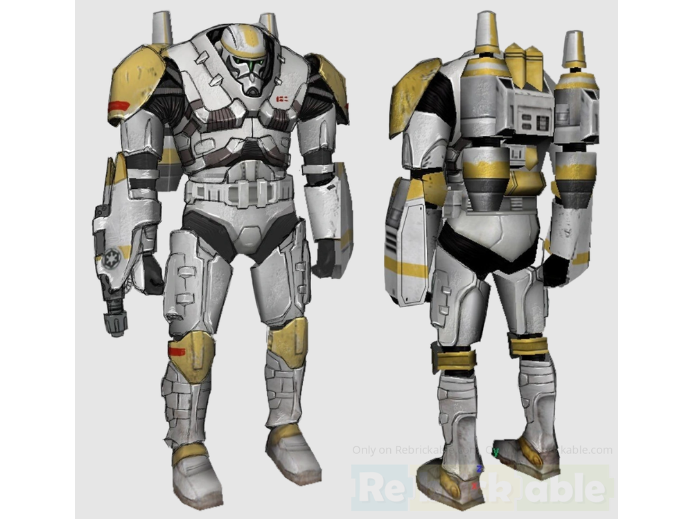 Lego Moc Blaze Trooper By Thrawnsrevenge Rebrickable Build With Lego