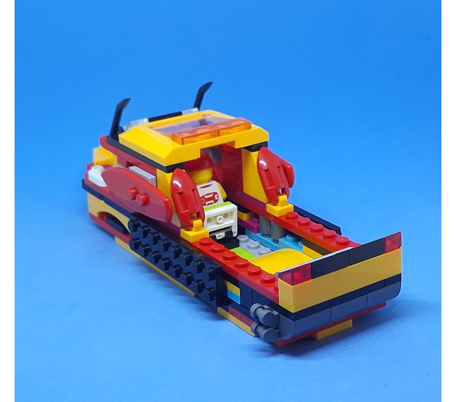LEGO MOC 60453 Lifeguard Boat by PeterSzabo | Rebrickable - Build with LEGO