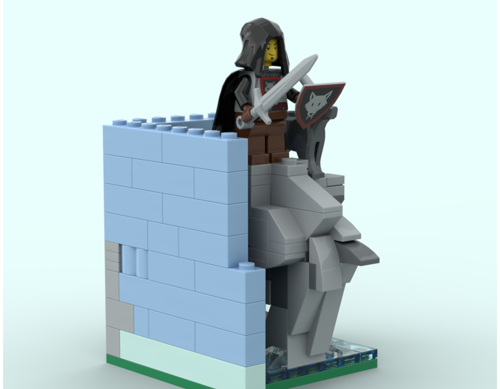 LEGO MOC Wolfpack Beastmaster Habitat by KIrene | Rebrickable - Build ...