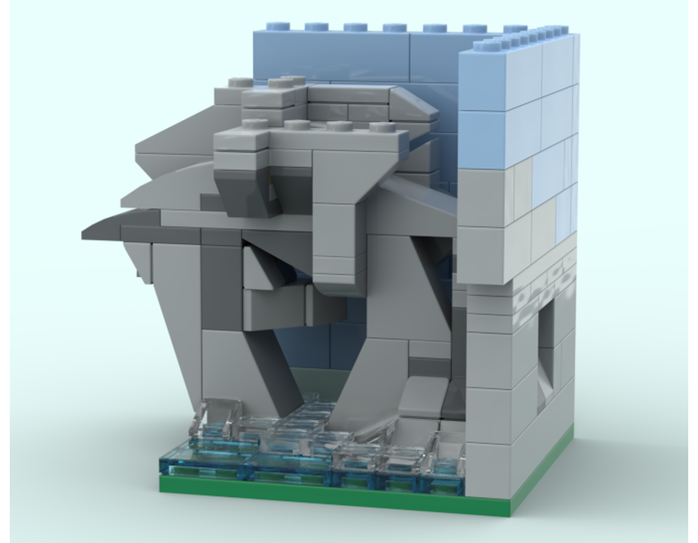 LEGO MOC Wolfpack Beastmaster Habitat by KIrene | Rebrickable - Build ...