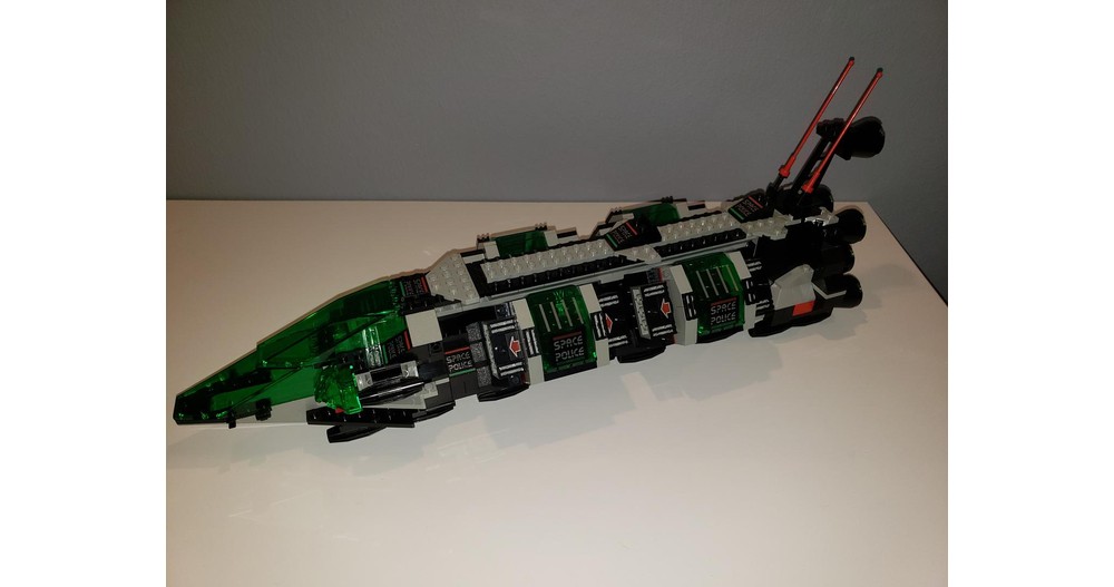 LEGO MOC Space Police Cell Transport by XforcastX | Rebrickable - Build ...
