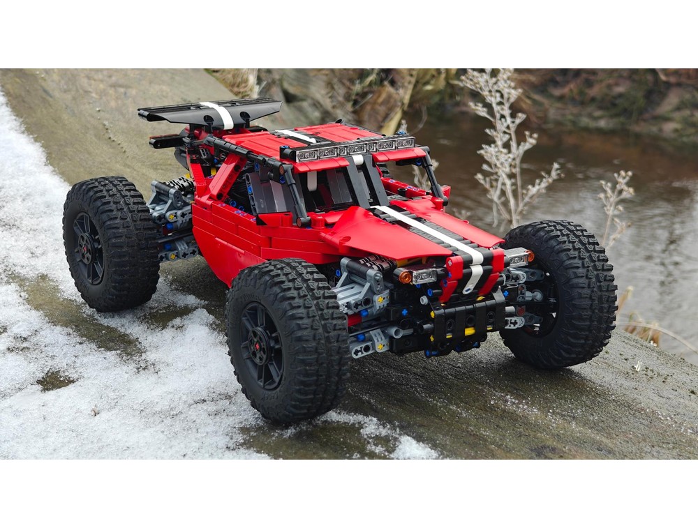 LEGO MOC-207424 4WD RC Race Buggy + BuWizz MOD by Didumos | Rebrickable ...
