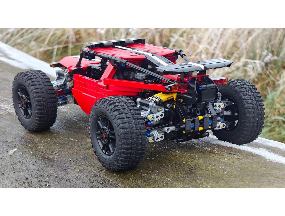 LEGO MOC-207424 4WD RC Race Buggy + BuWizz MOD by Didumos | Rebrickable ...