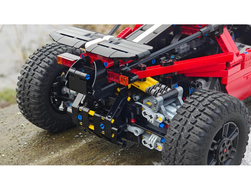 LEGO MOC-207424 4WD RC Race Buggy + BuWizz MOD by Didumos | Rebrickable ...