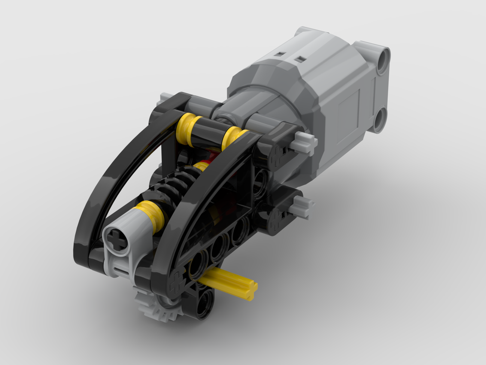 LEGO MOC Geared Motor by Tommi_Tom_de | Rebrickable - Build with LEGO