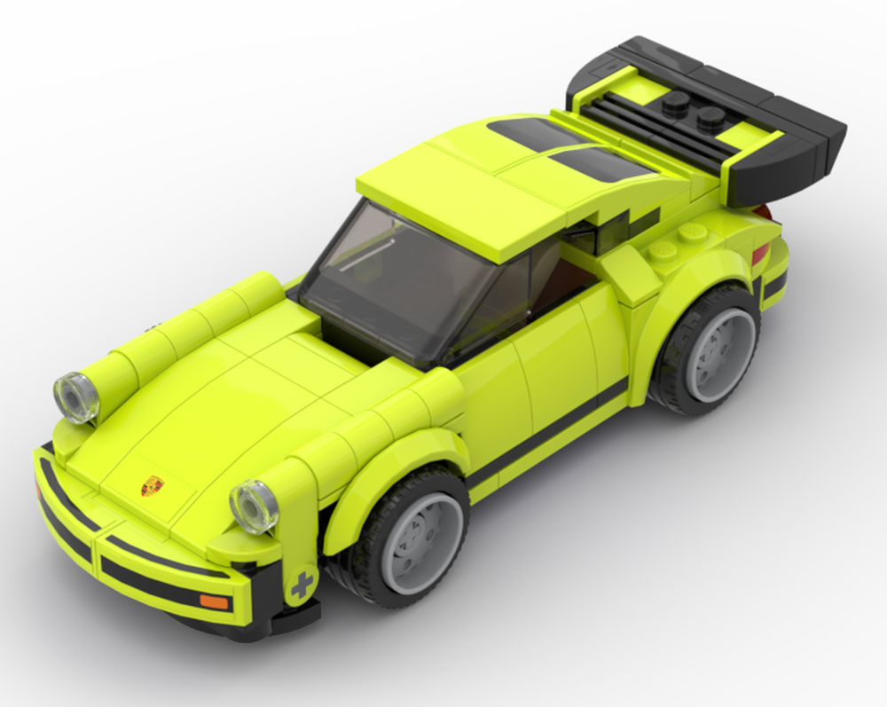 LEGO MOC Speed Champions Porsche 911 turbo (75888) mod (green) by My ...