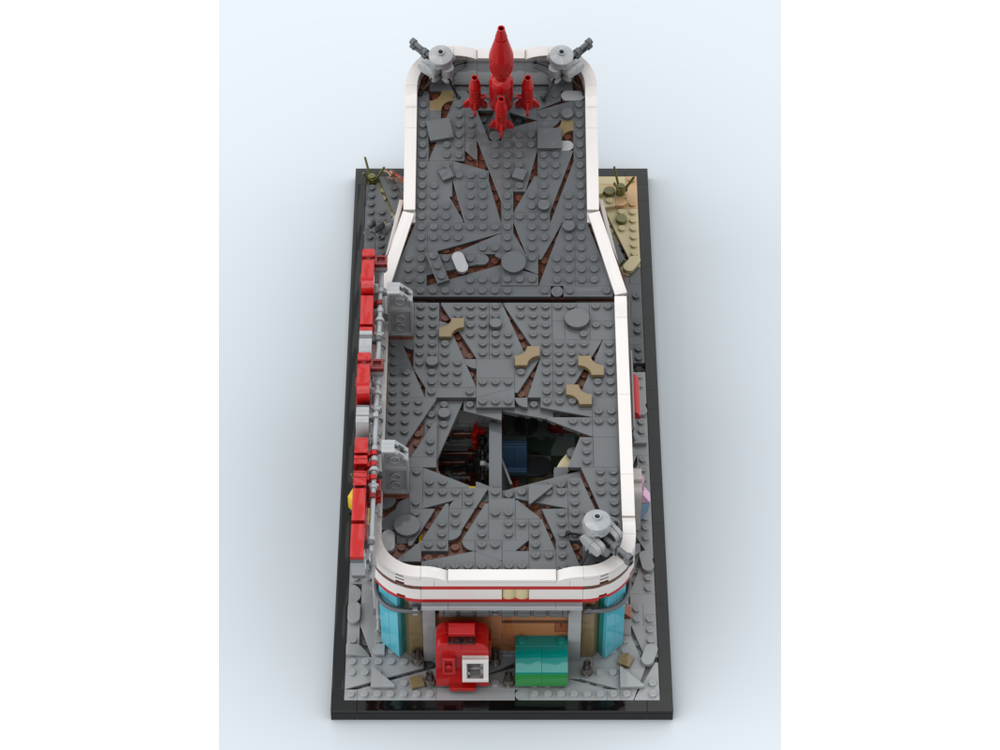 LEGO MOC Fallout Red Rocket Gas Station by AKIRA5000gold | Rebrickable ...