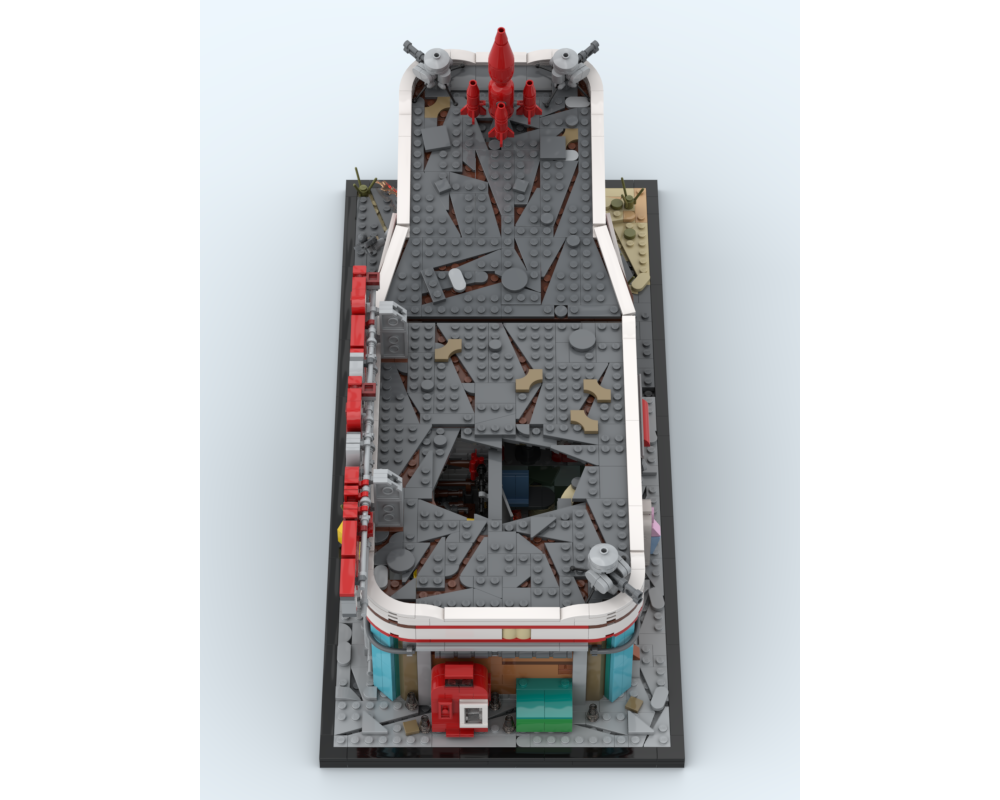 LEGO MOC Fallout Red Rocket Gas Station by AKIRA5000gold | Rebrickable ...