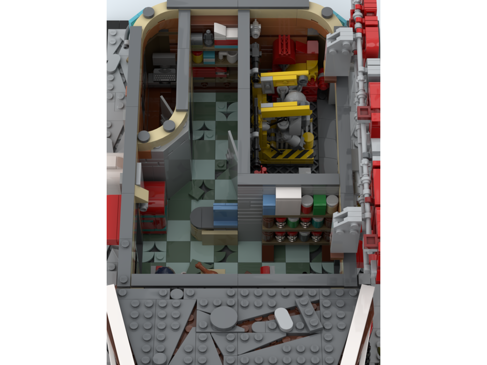 LEGO MOC Fallout Red Rocket Gas Station by AKIRA5000gold | Rebrickable ...