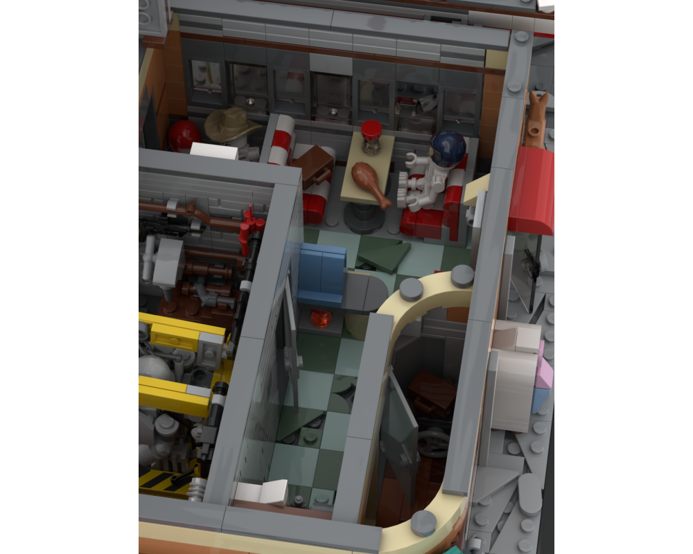 LEGO MOC Fallout Red Rocket Gas Station by AKIRA5000gold | Rebrickable ...