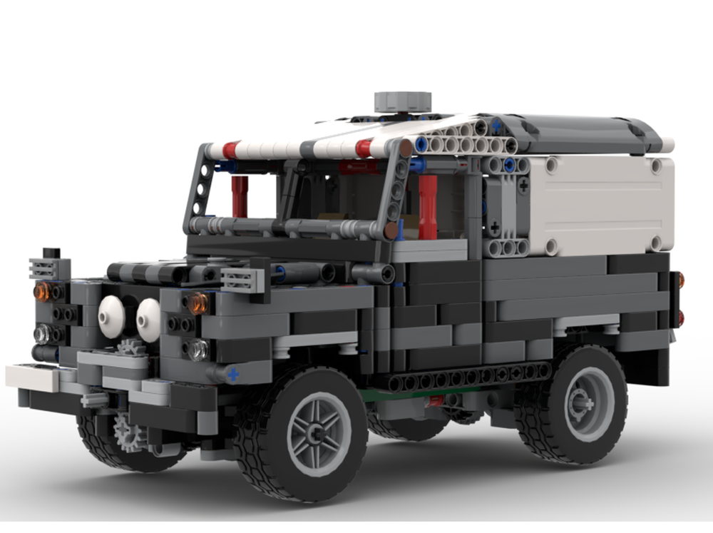 LEGO MOC-207433 3in1 Land Rover Series 3/2 by AairsoftPR0 | Rebrickable ...