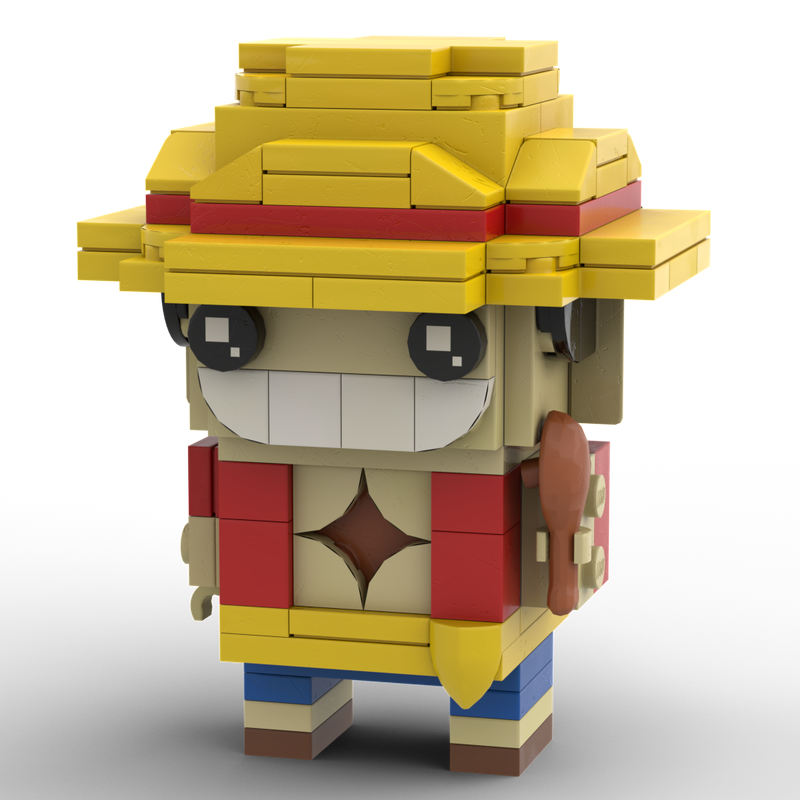LEGO MOC MONKEY D. LUFFY; One Piece by NULLIKUH | Rebrickable - Build ...