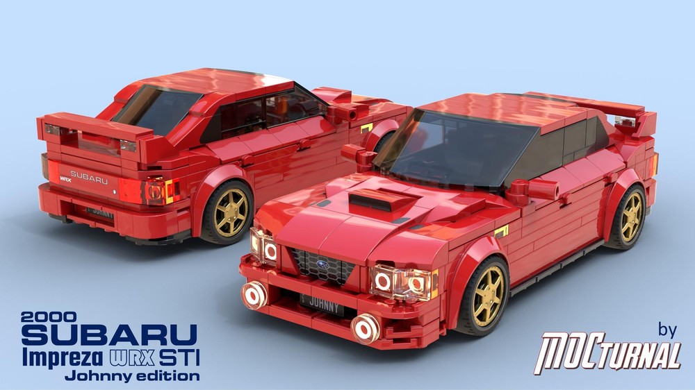 LEGO MOC MOCturnal 2000 Subaru Impreza STI WRX by MOCturnal ...