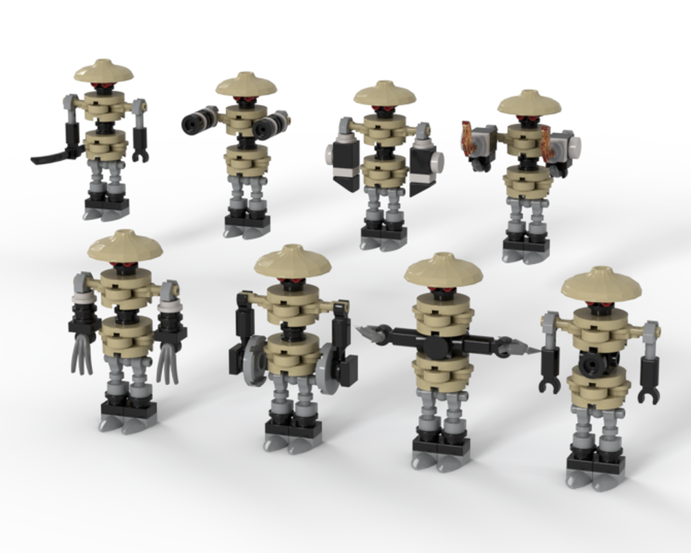 LEGO MOC Hyper Straw Hat Bots of Doom by BorsonBuilds | Rebrickable ...