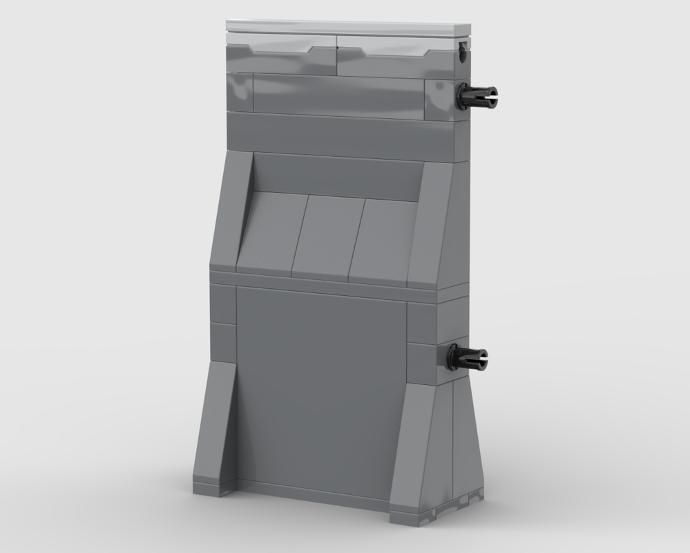 LEGO MOC Imperial Wall - Wall Element 2 by mmskywalker | Rebrickable ...