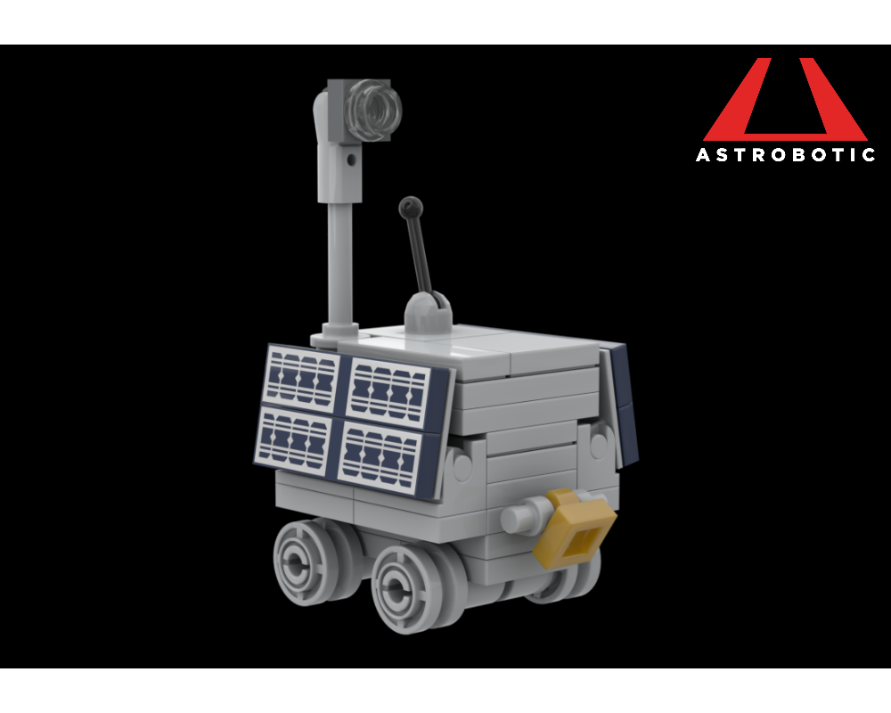 LEGO MOC OLD Griffin Lunar Lander with Cuberover and VIPER Memorial by ...