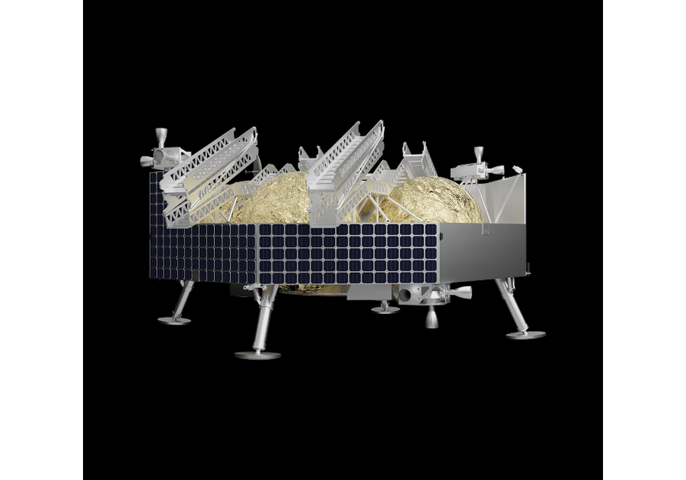 LEGO MOC OLD Griffin Lunar Lander with Cuberover and VIPER Memorial by ...