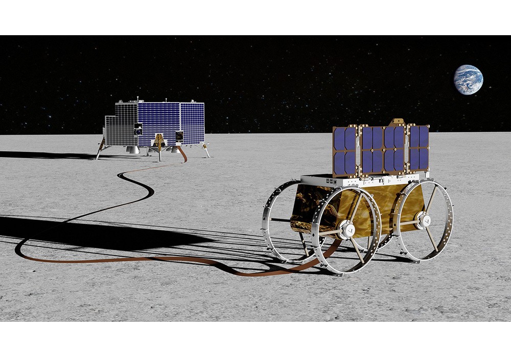 LEGO MOC OLD Griffin Lunar Lander with Cuberover and VIPER Memorial by ...