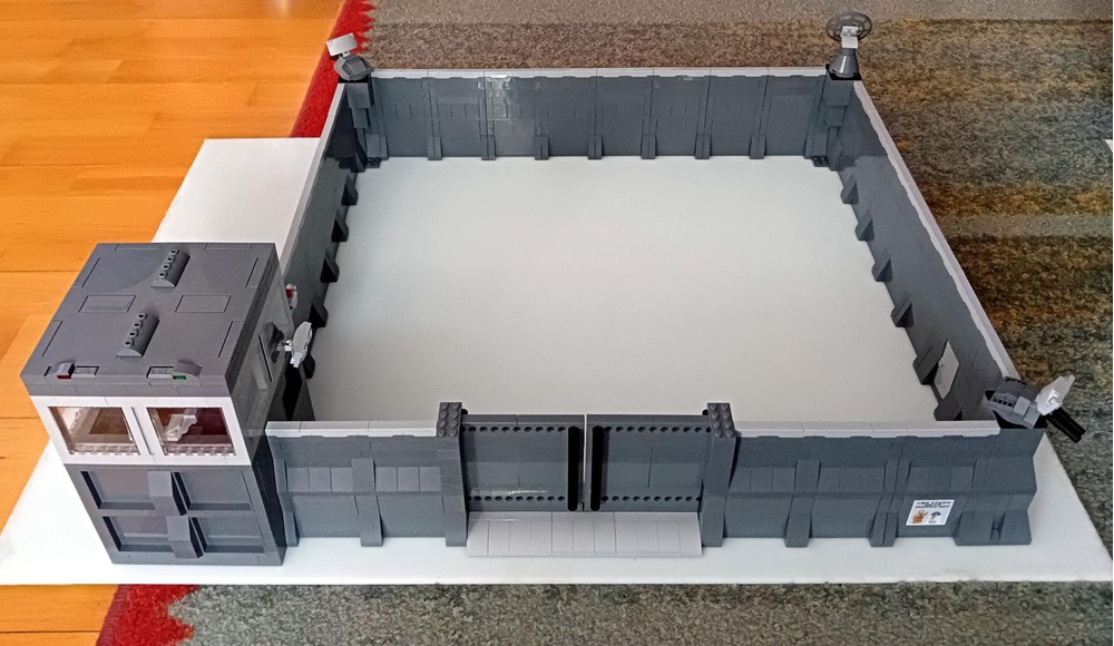 LEGO MOC Imperial Wall - Gate 2 by mmskywalker | Rebrickable - Build ...
