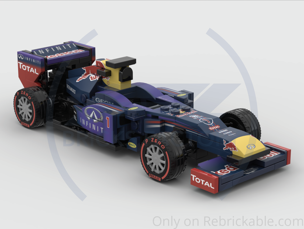 LEGO MOC F1 Red Bull RB9 by Pit Lane Bricks Factory | Rebrickable ...