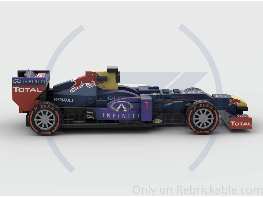 LEGO MOC-207476 F1 Red Bull RB9 by Pit Lane Bricks Factory ...